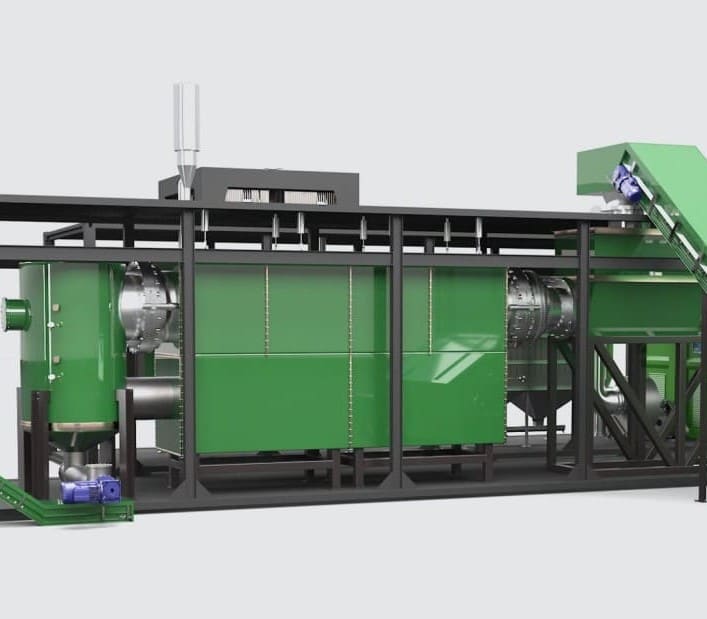 Biomass Pyrolysis Polygeneration Carbonization System