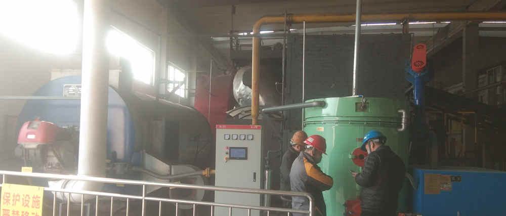 Haiqi biomass pellet burner project based in China