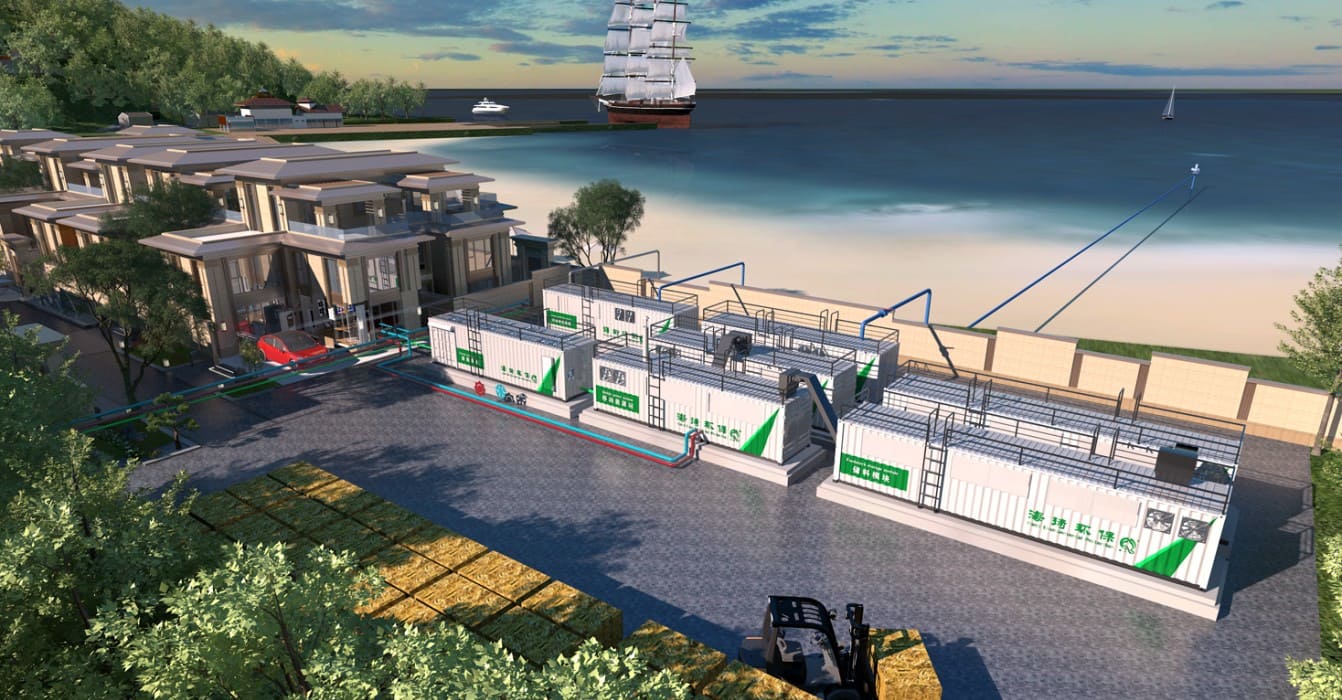 Waste Mobile Energy Station System