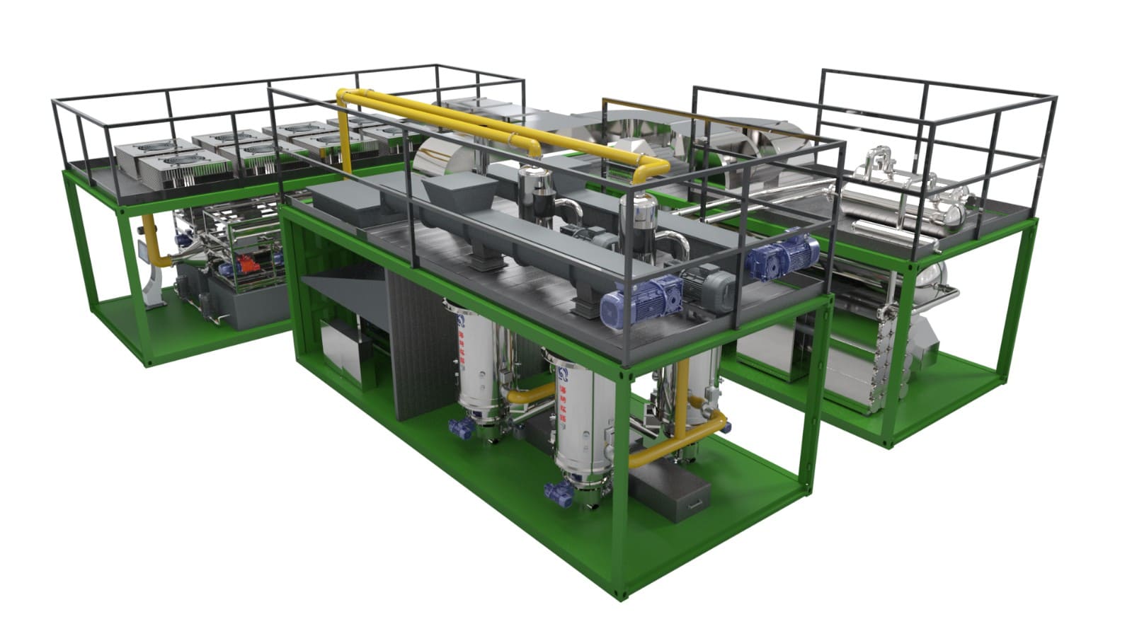 Biomass Mobile Energy Station System