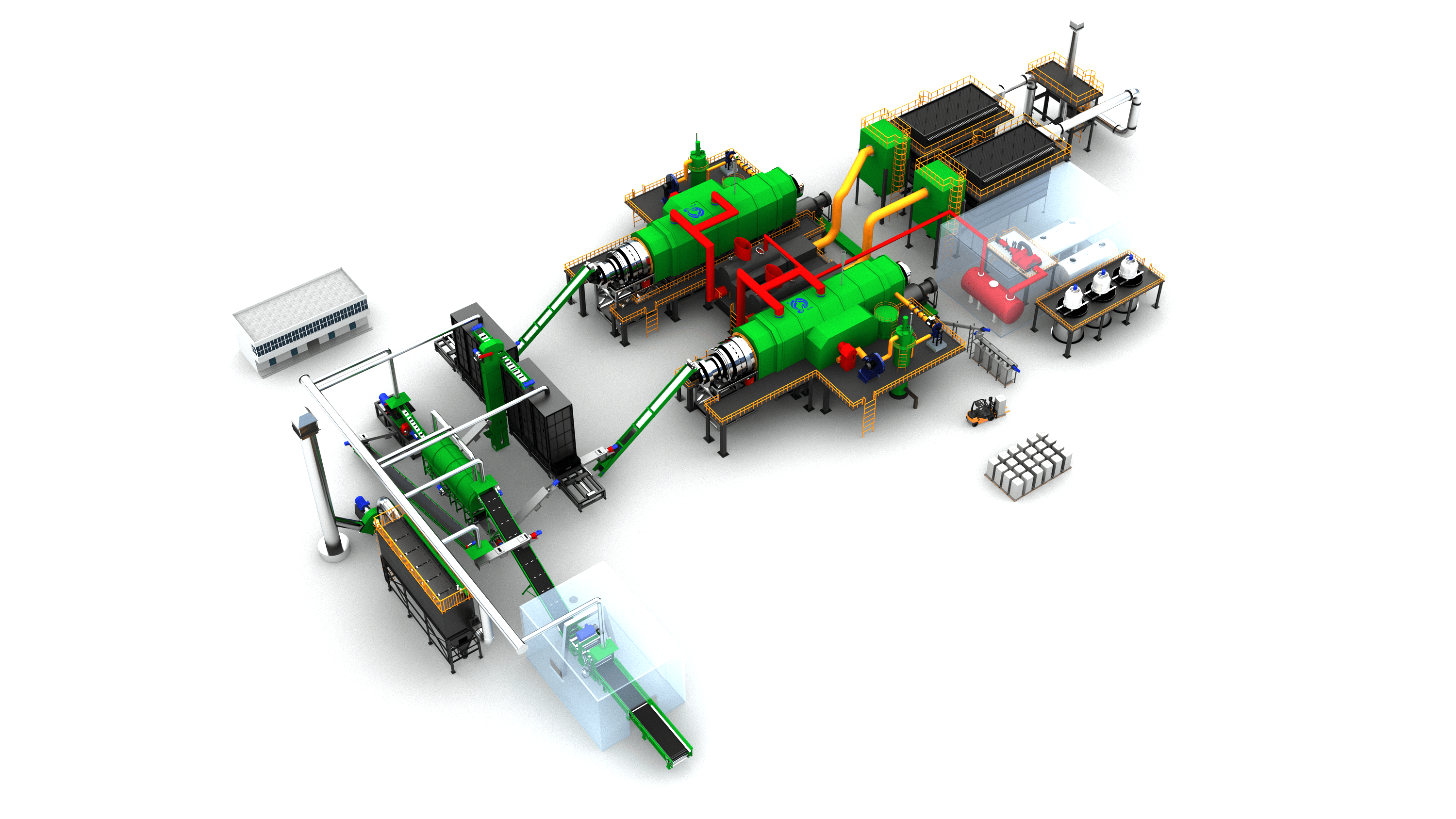 Biomass Pyrolysis CHP System